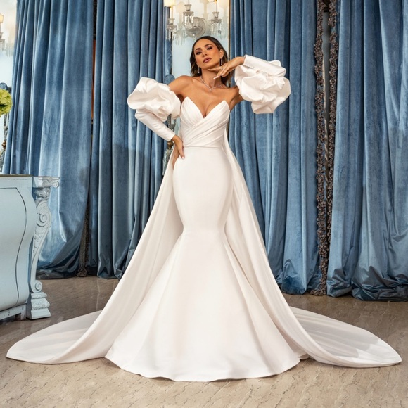 KittyChen | Dresses | Kitty Chin Primrose Couture Wedding Gown Size 6 ...